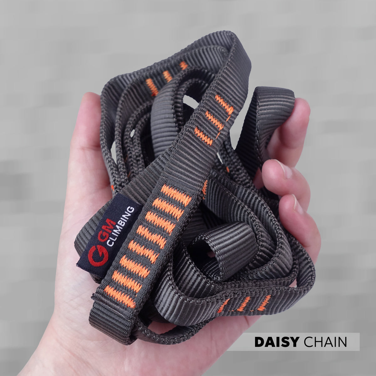 16mm Nylon Daisy Chain Sling 120cm Gray – GM CLIMBING